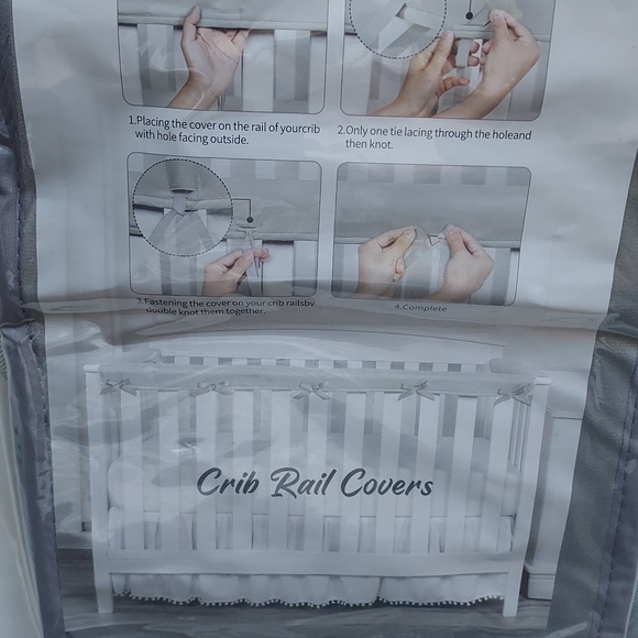 Other | Crib Rail Covers | Poshmark